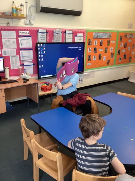 Story Time with Malek - Latest News - Thomas Bewick School